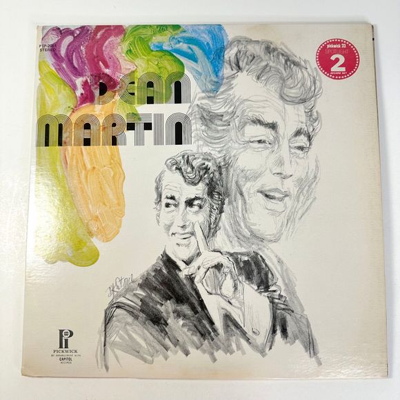Capitol | Media | Capitol Label Dean Martin Vinyl Set Of 2 Records ...